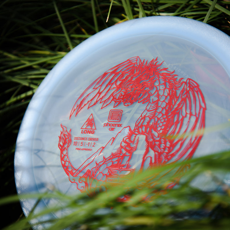 LONG disc golf Driver all plastic Yikun – Yikun Discs