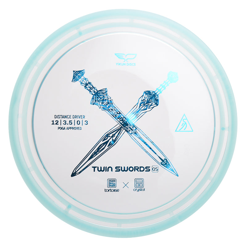 Twin Swords Disc Golf Distance Driver Crystal Line|Yikun – Yikun Discs